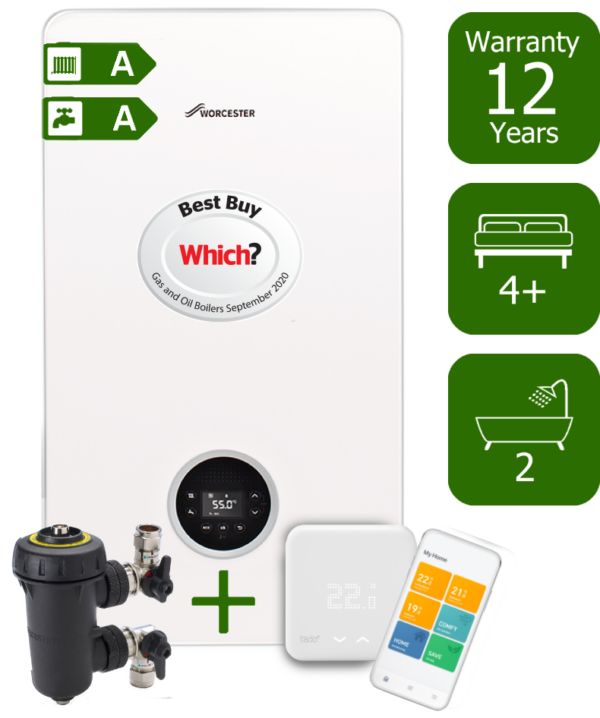 Worcester 8000 Life 40kW Combi Boiler from Smart Plumbing