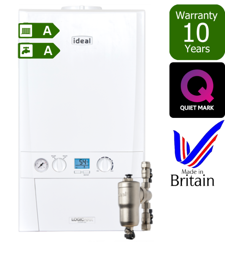 Ideal Logic Max system boilers cost less at Smart Plumbing
